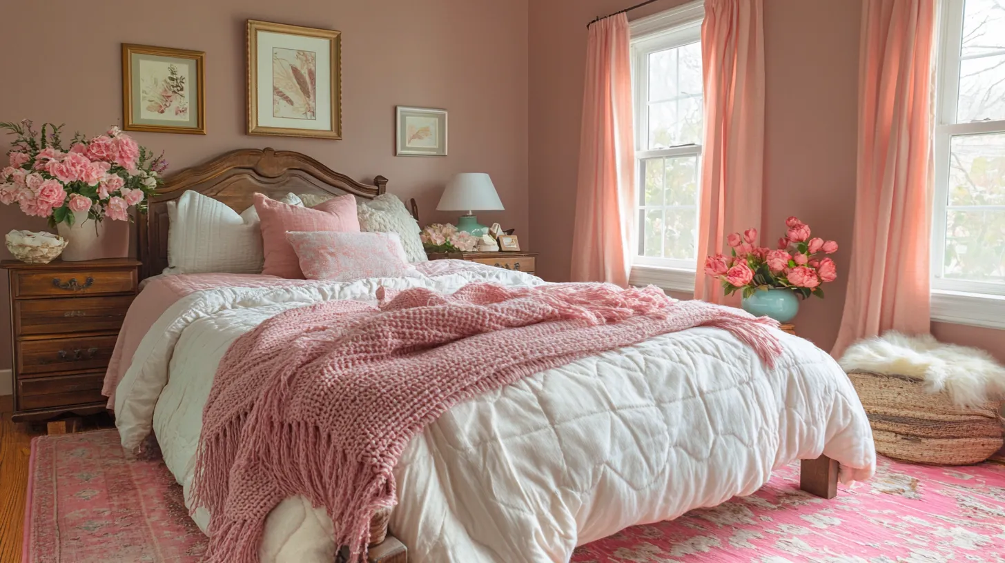 5 Simple Tips to Design a Beautiful and Cozy Pink Bedroom – Regional Nest